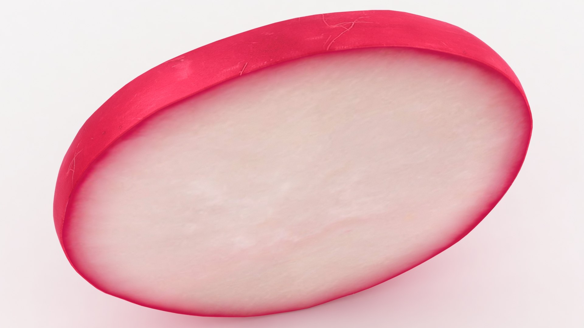 Realistic Radish Slice 3D Model - TurboSquid 1523107