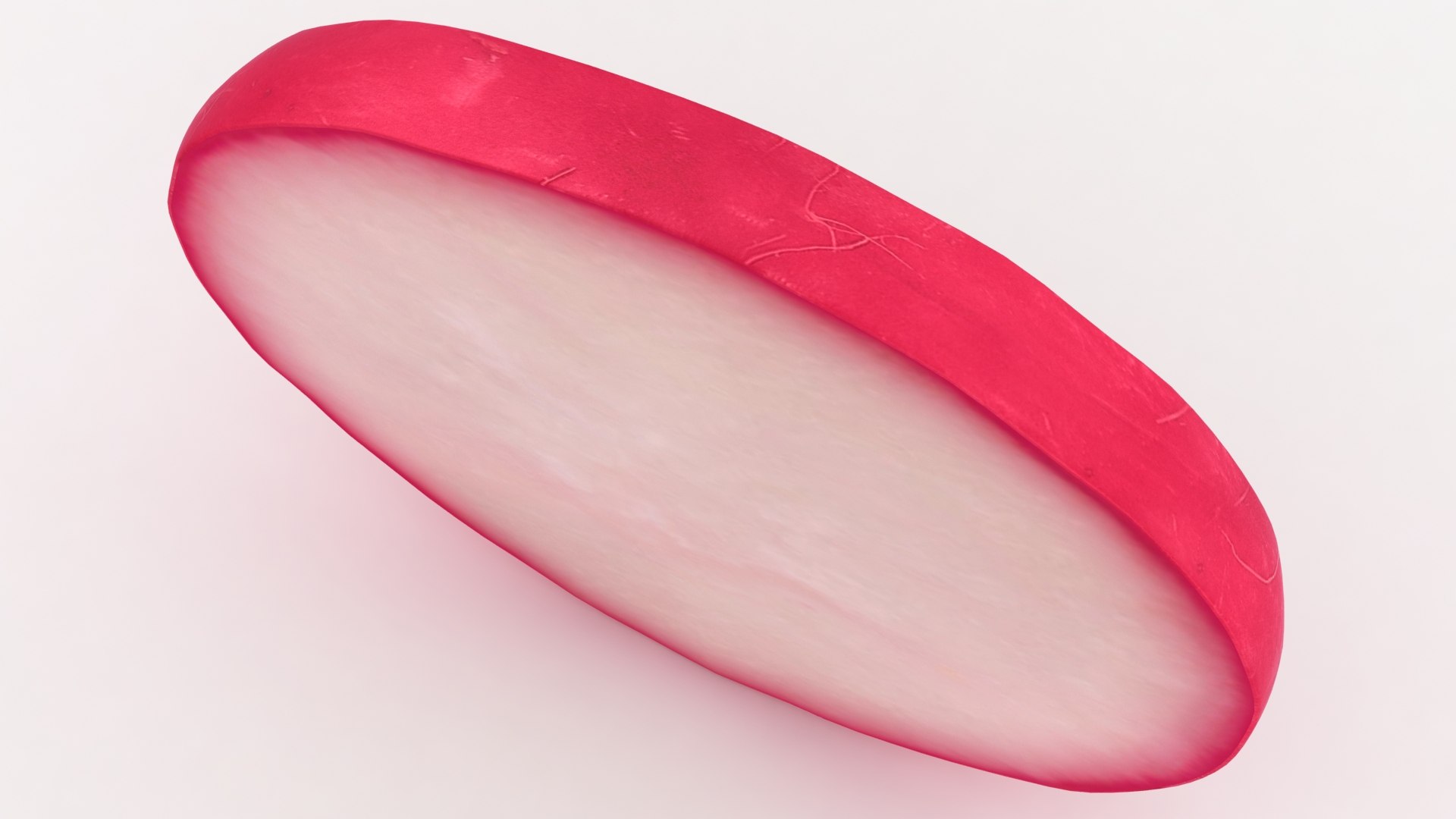 Realistic Radish Slice 3D Model - TurboSquid 1523107