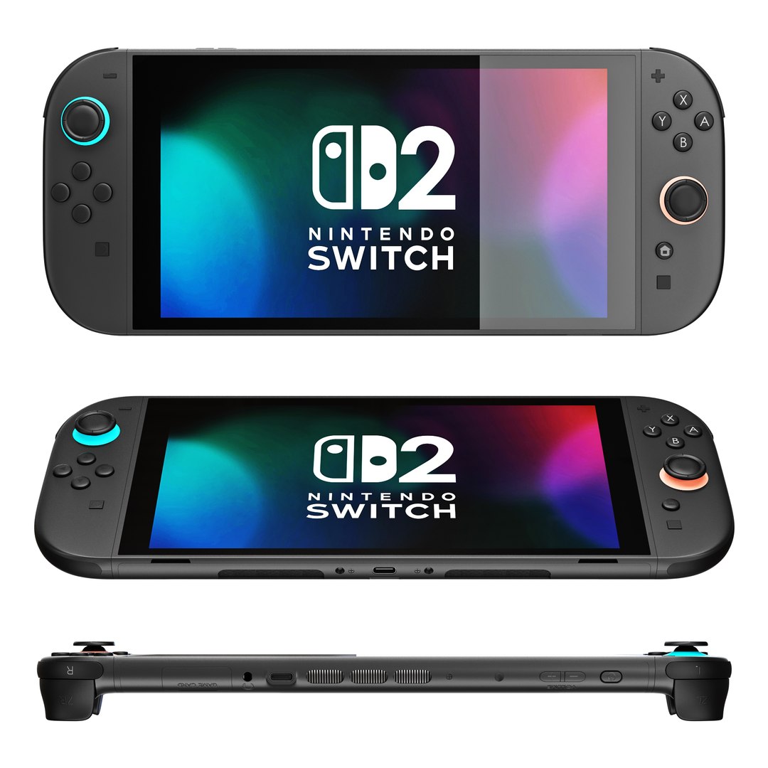 Nintendo Switch 2 3D - TurboSquid 2345107