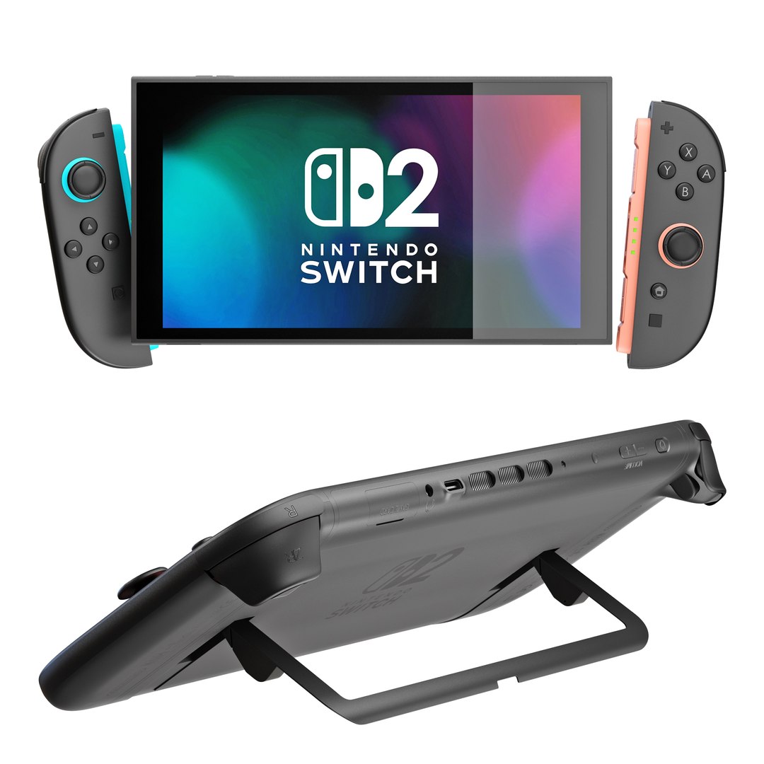 Nintendo Switch 2 3D - TurboSquid 2345107