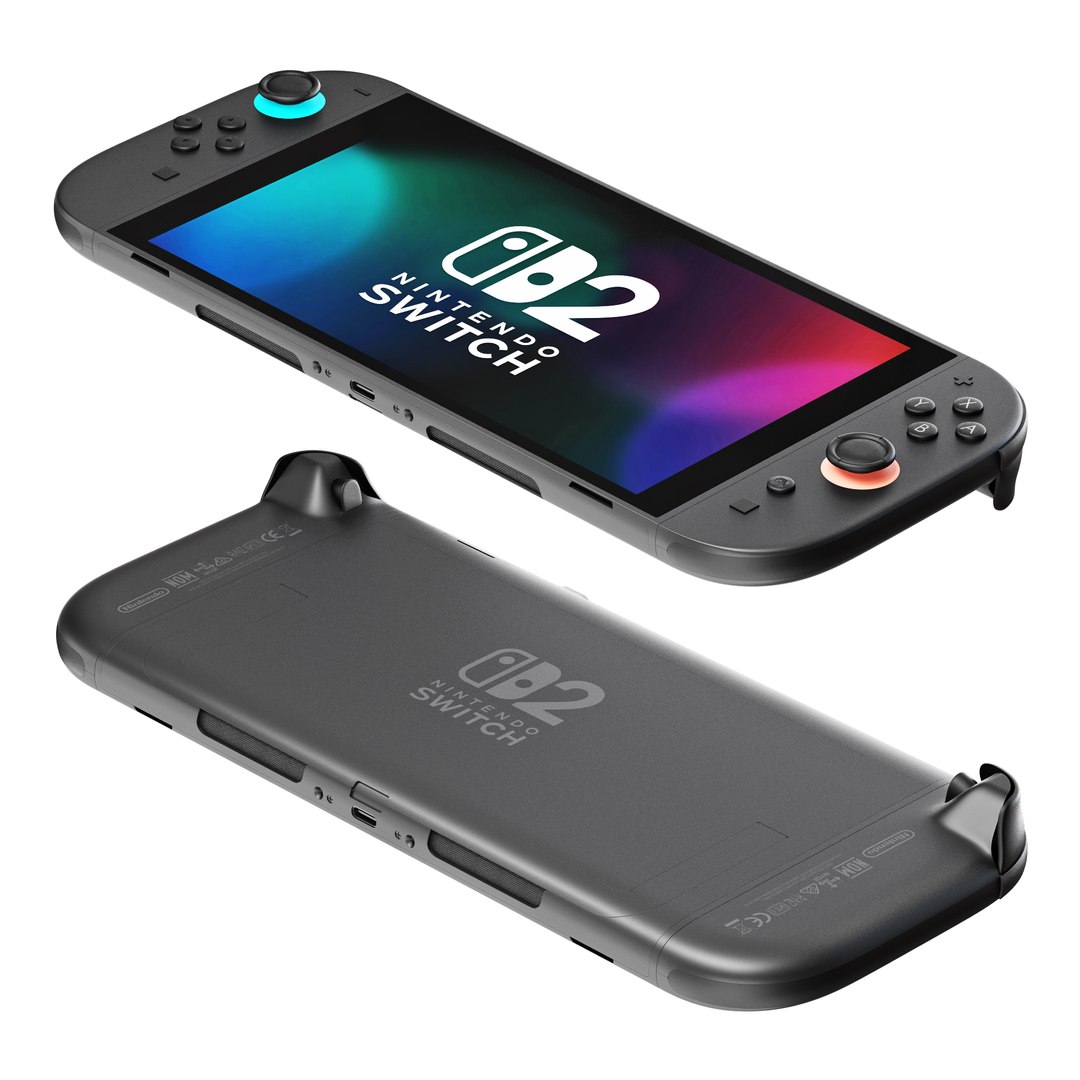 Nintendo Switch 2 3D - TurboSquid 2345107