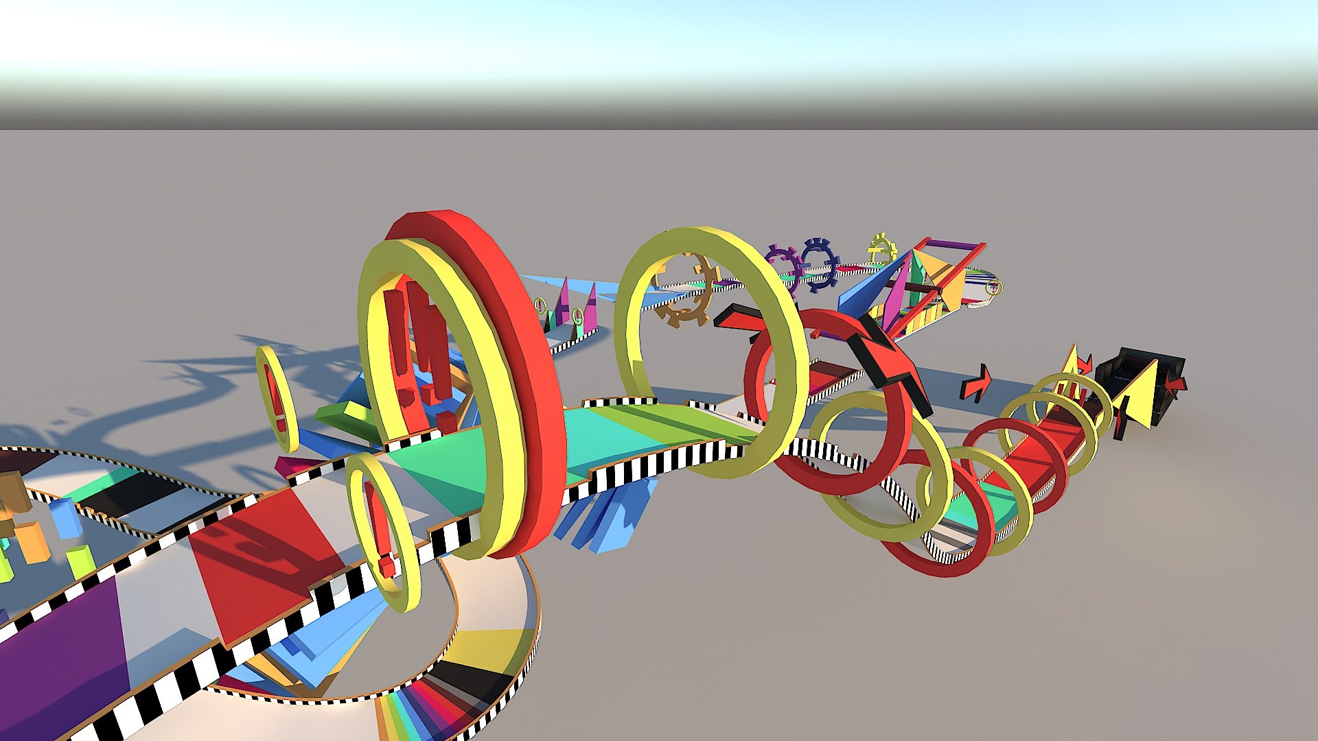 Race Track Stunt Model - TurboSquid 1253028