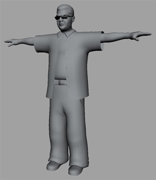 Man Gangster 3D Models for Download | TurboSquid