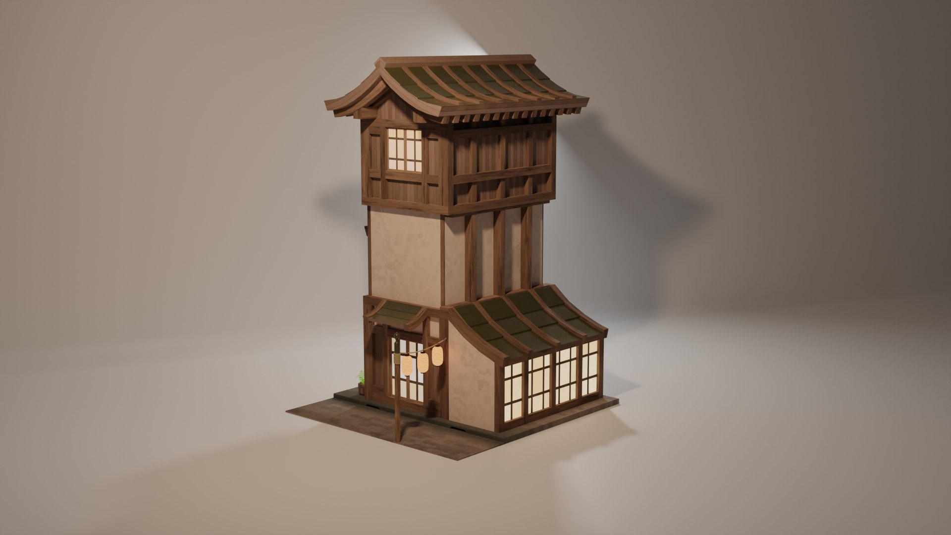 Japanese House 3D Model - TurboSquid 2171372