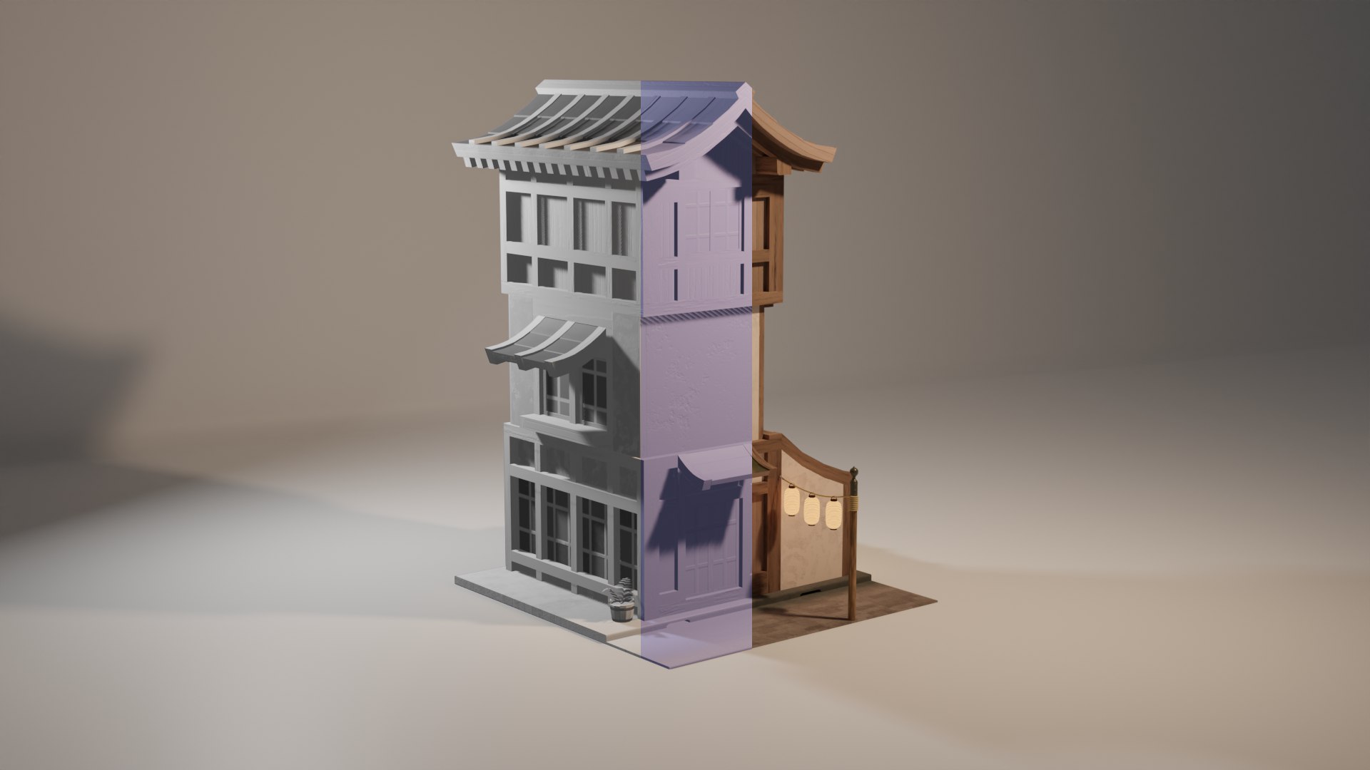 Japanese House 3D Model - TurboSquid 2171372