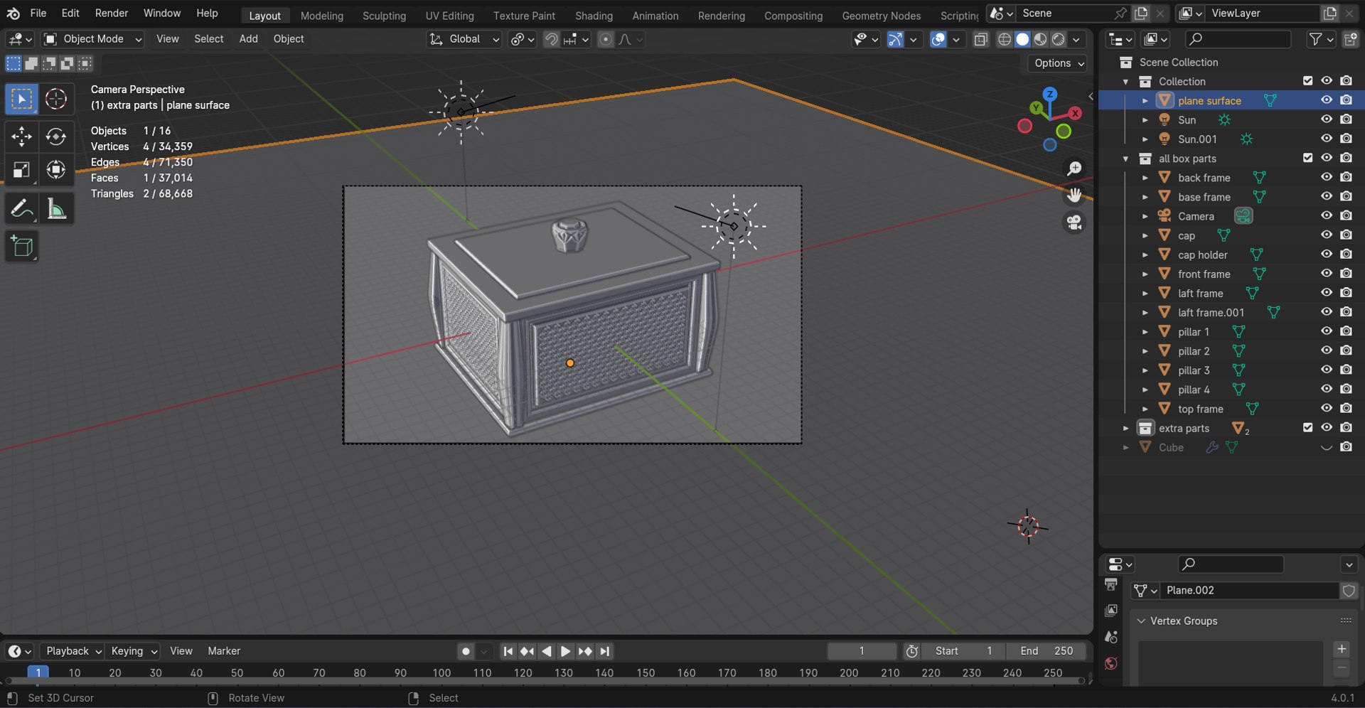 3D SimpliCraft Modular Storage Box Model - TurboSquid 2200324
