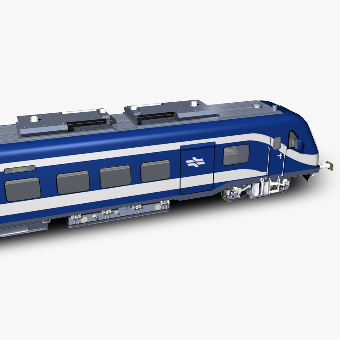 Siemens viaggio light passenger train model - TurboSquid 1185730