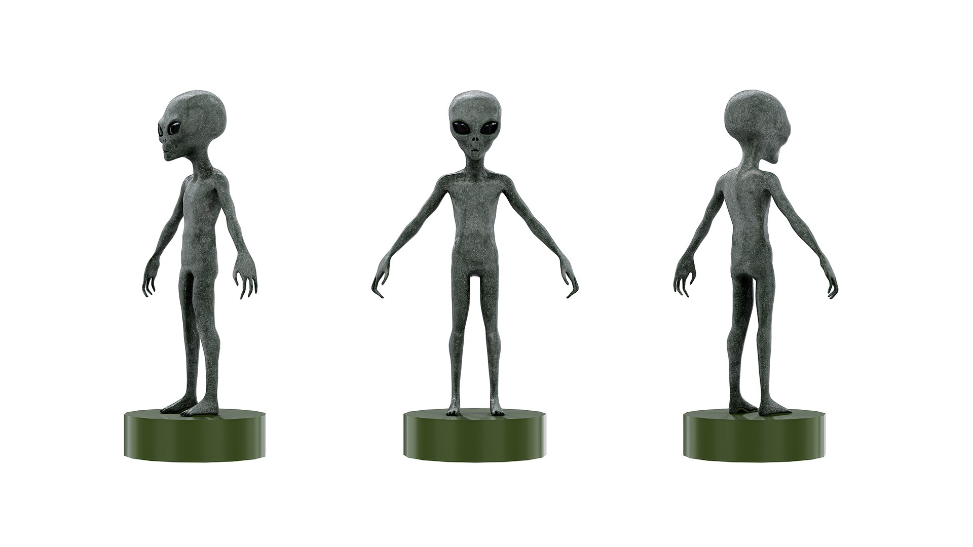 3D Alien - TurboSquid 2123067