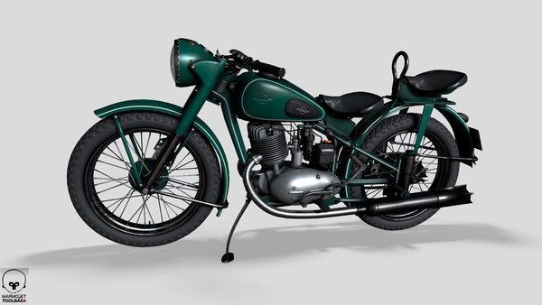 3D IZh-49 Motorcycle - TurboSquid 1854634