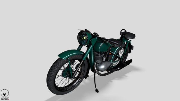 3D IZh-49 Motorcycle - TurboSquid 1854634