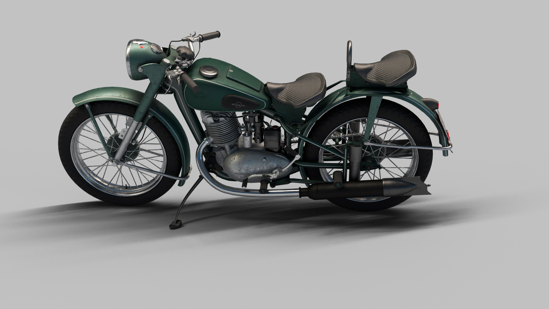 3D IZh-49 Motorcycle - TurboSquid 1854634