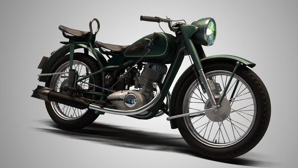 3D IZh-49 Motorcycle - TurboSquid 1854634