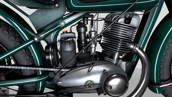 3D IZh-49 Motorcycle - TurboSquid 1854634