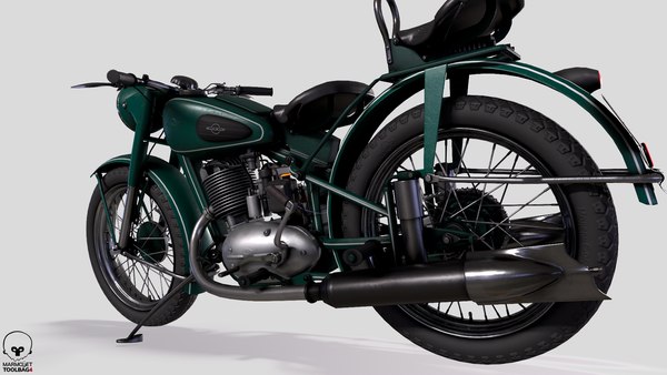 3D IZh-49 Motorcycle - TurboSquid 1854634