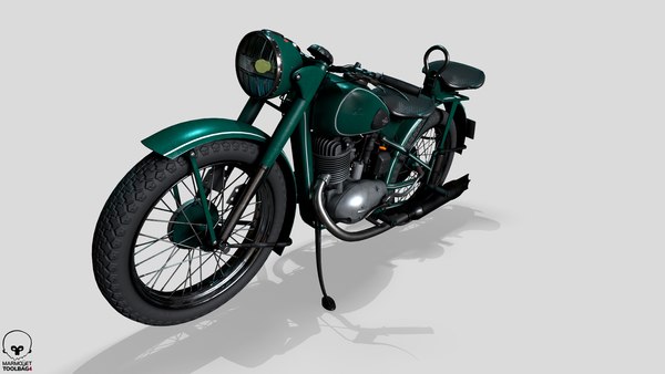 3D IZh-49 Motorcycle - TurboSquid 1854634