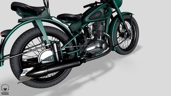 3D IZh-49 Motorcycle - TurboSquid 1854634