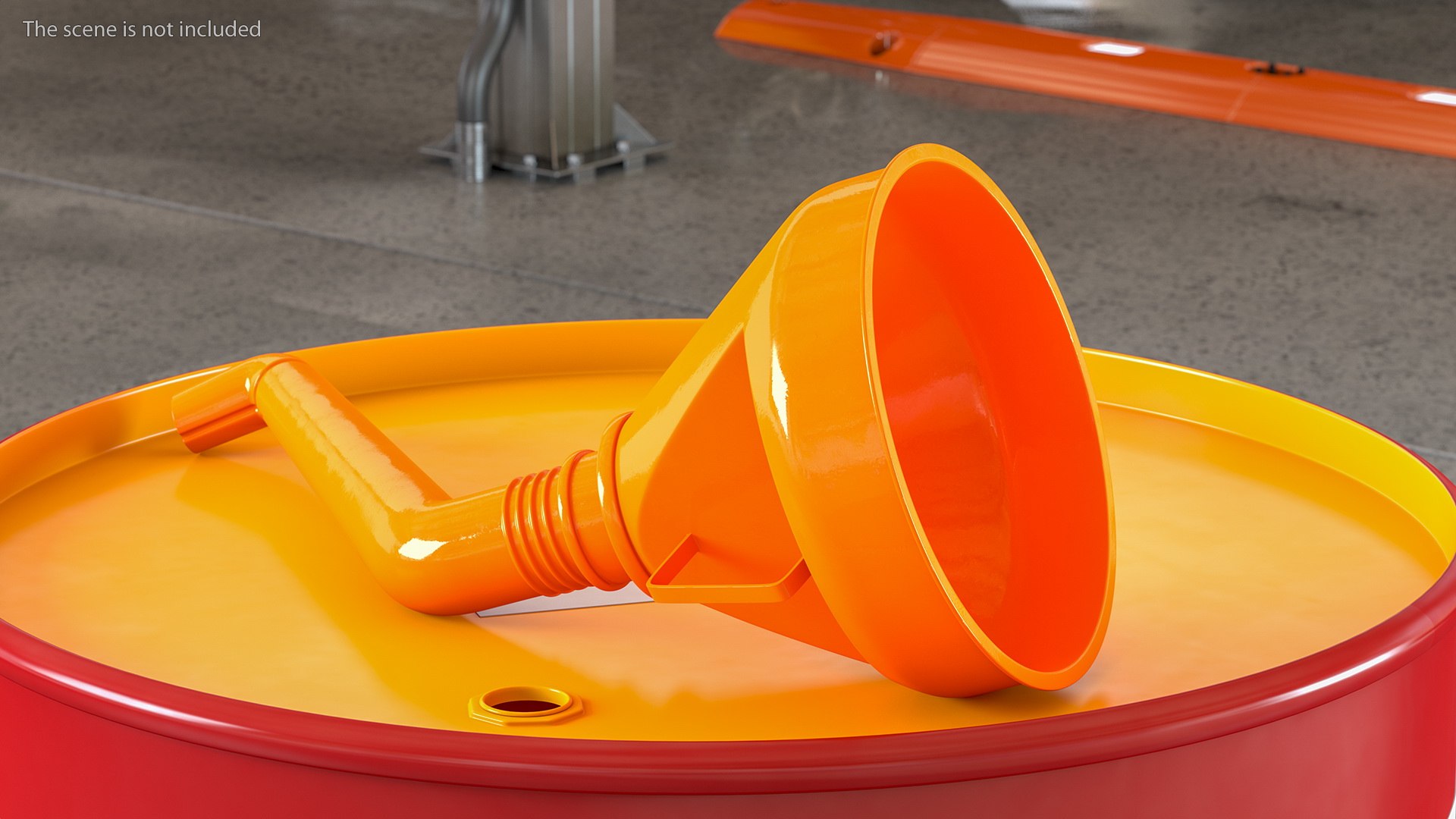 Fuel Funnels With Handle Collection 3D Model - TurboSquid 2079749