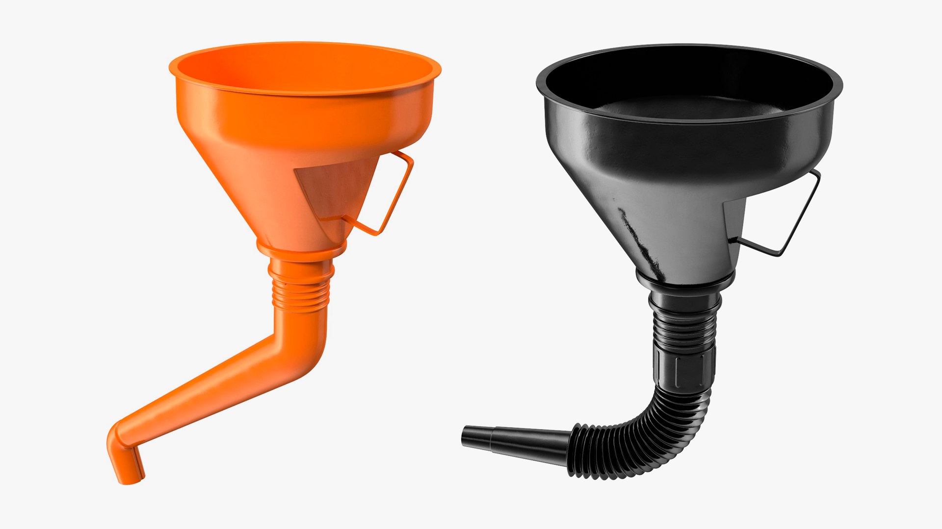 Fuel Funnels With Handle Collection 3D Model - TurboSquid 2079749