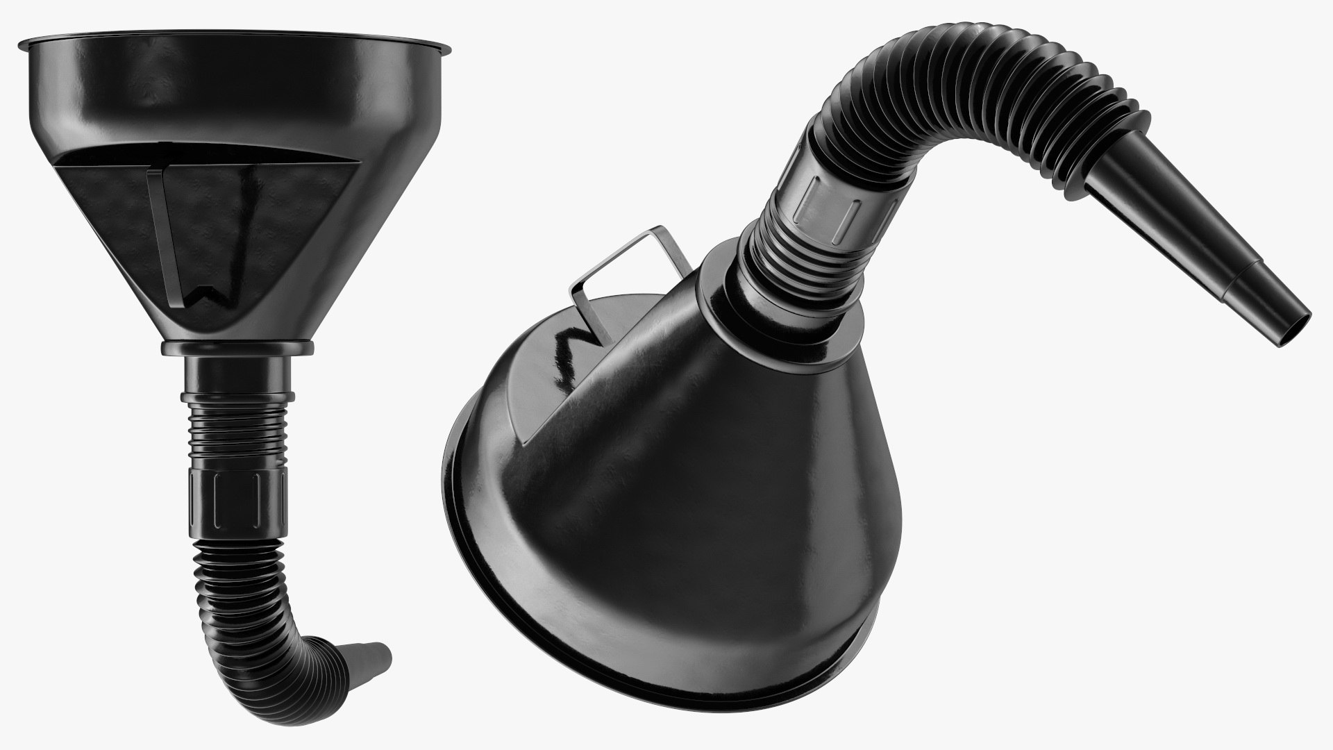 Fuel Funnels With Handle Collection 3D Model - TurboSquid 2079749