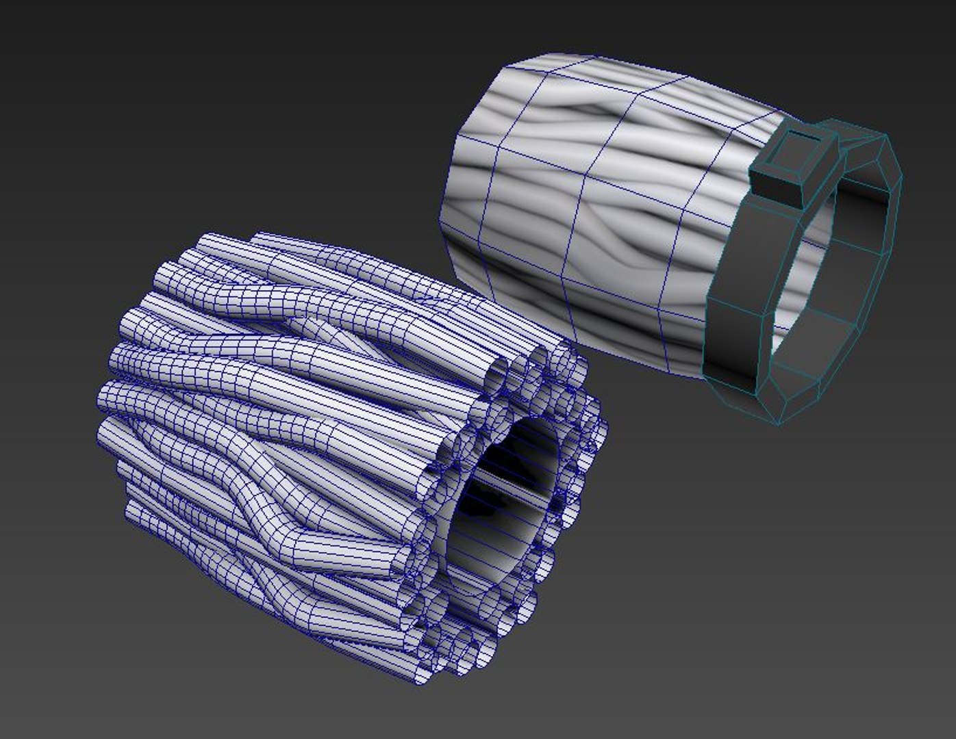 3d modular wire bundles