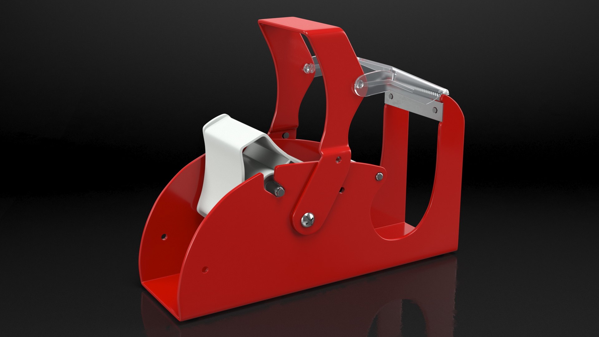Benchtop Tape Dispenser With Safety Guard 3D Model - TurboSquid 1828142