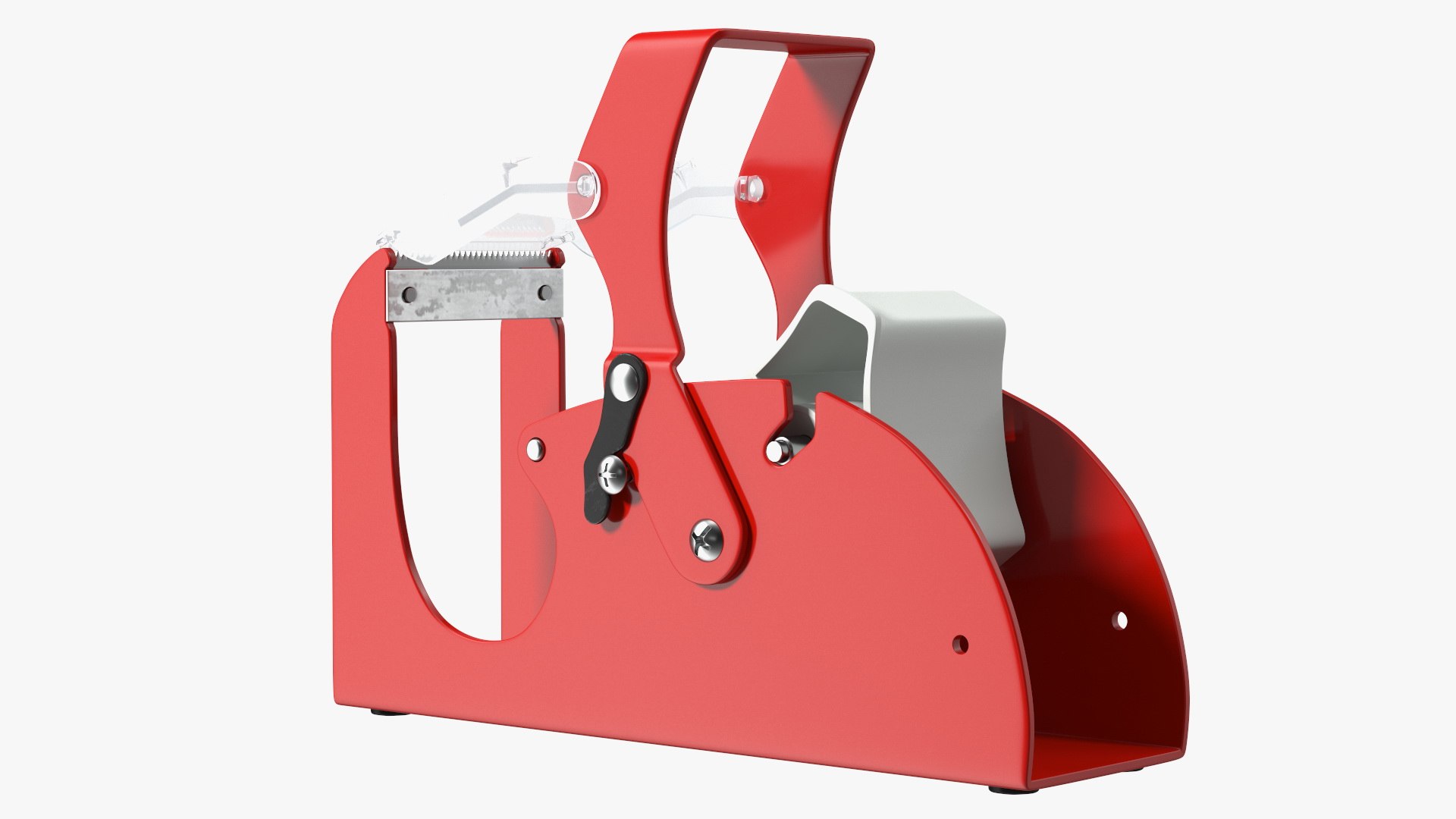 Benchtop Tape Dispenser With Safety Guard 3D Model - TurboSquid 1828142