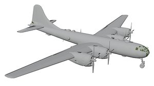 Boeing B-29 Superfortress 3D Models for Download | TurboSquid