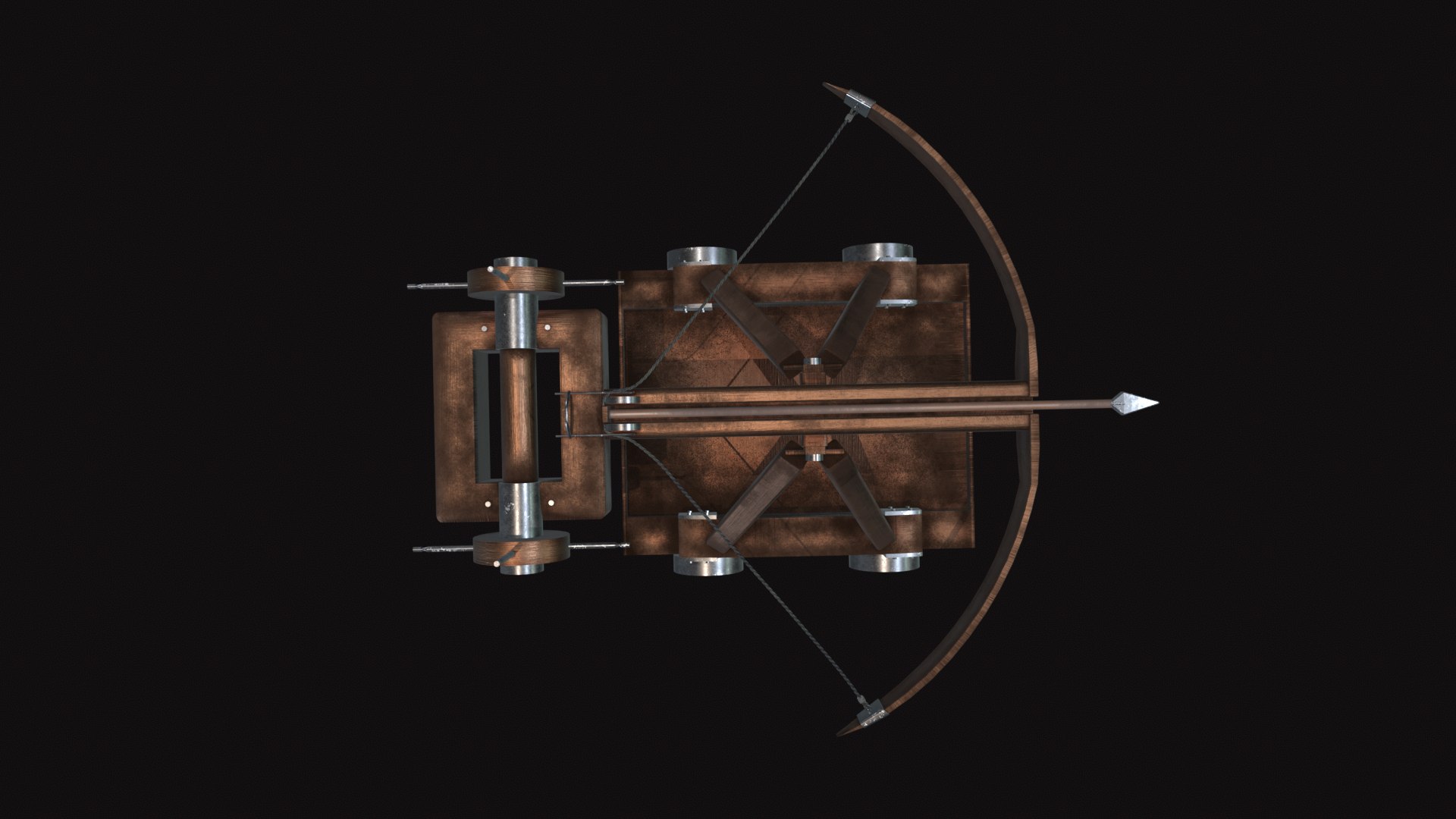 Medieval Ballista New 3D - TurboSquid 2318887