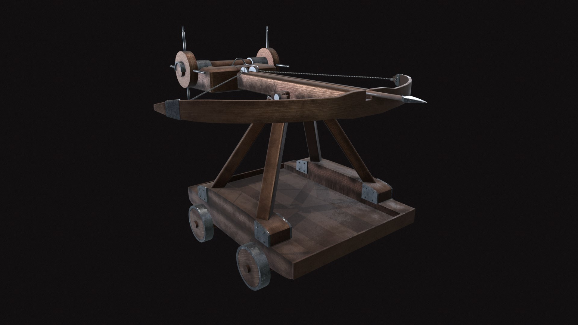 Medieval Ballista New 3D - TurboSquid 2318887