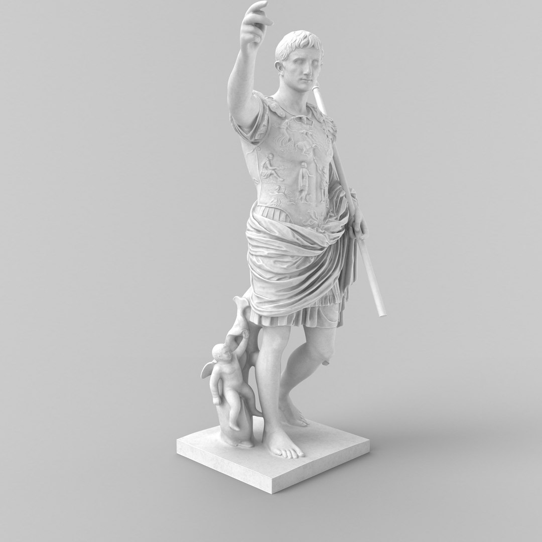 Plaster Caesar Augustus Model 3D - TurboSquid 1849068
