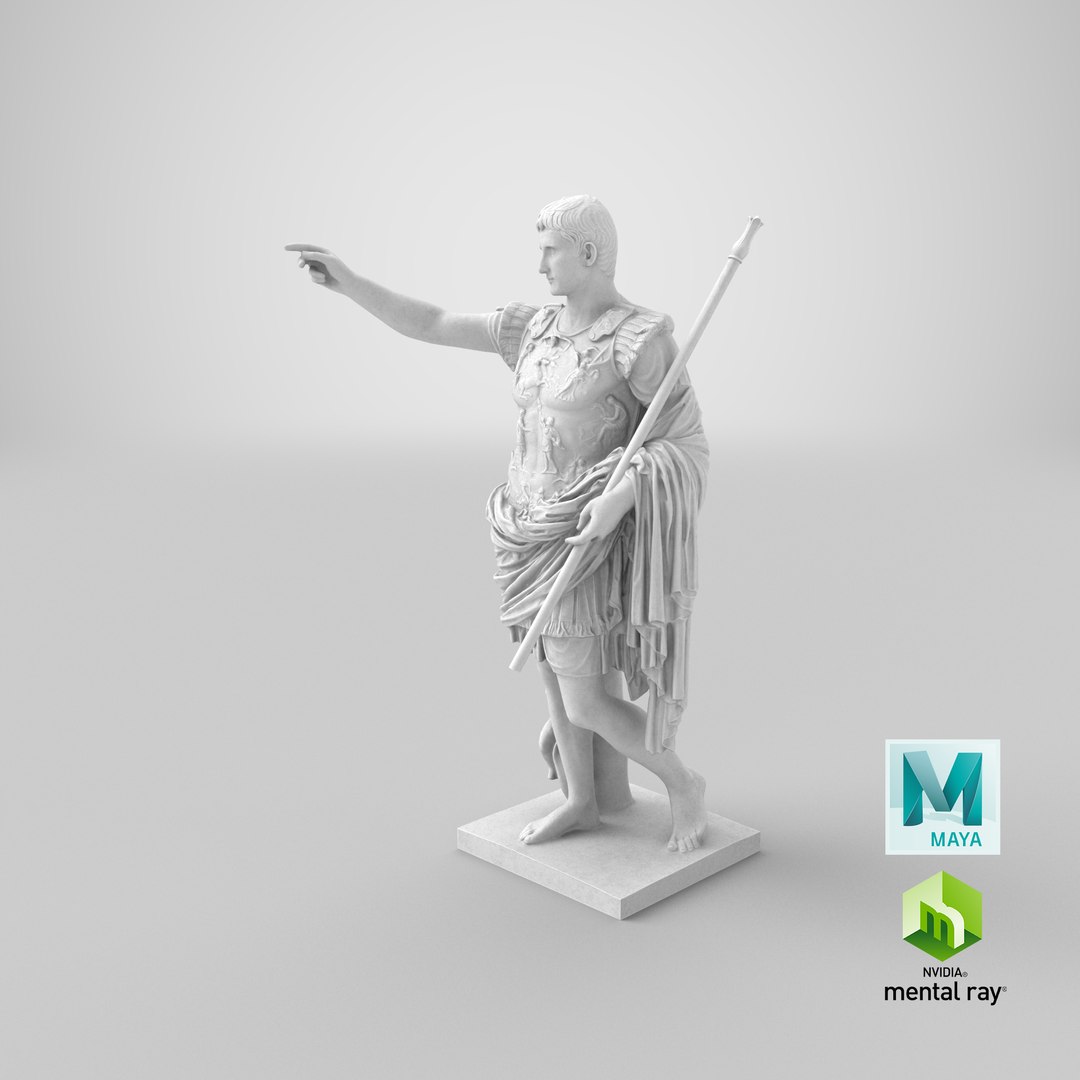 Plaster Caesar Augustus Model 3D - TurboSquid 1849068