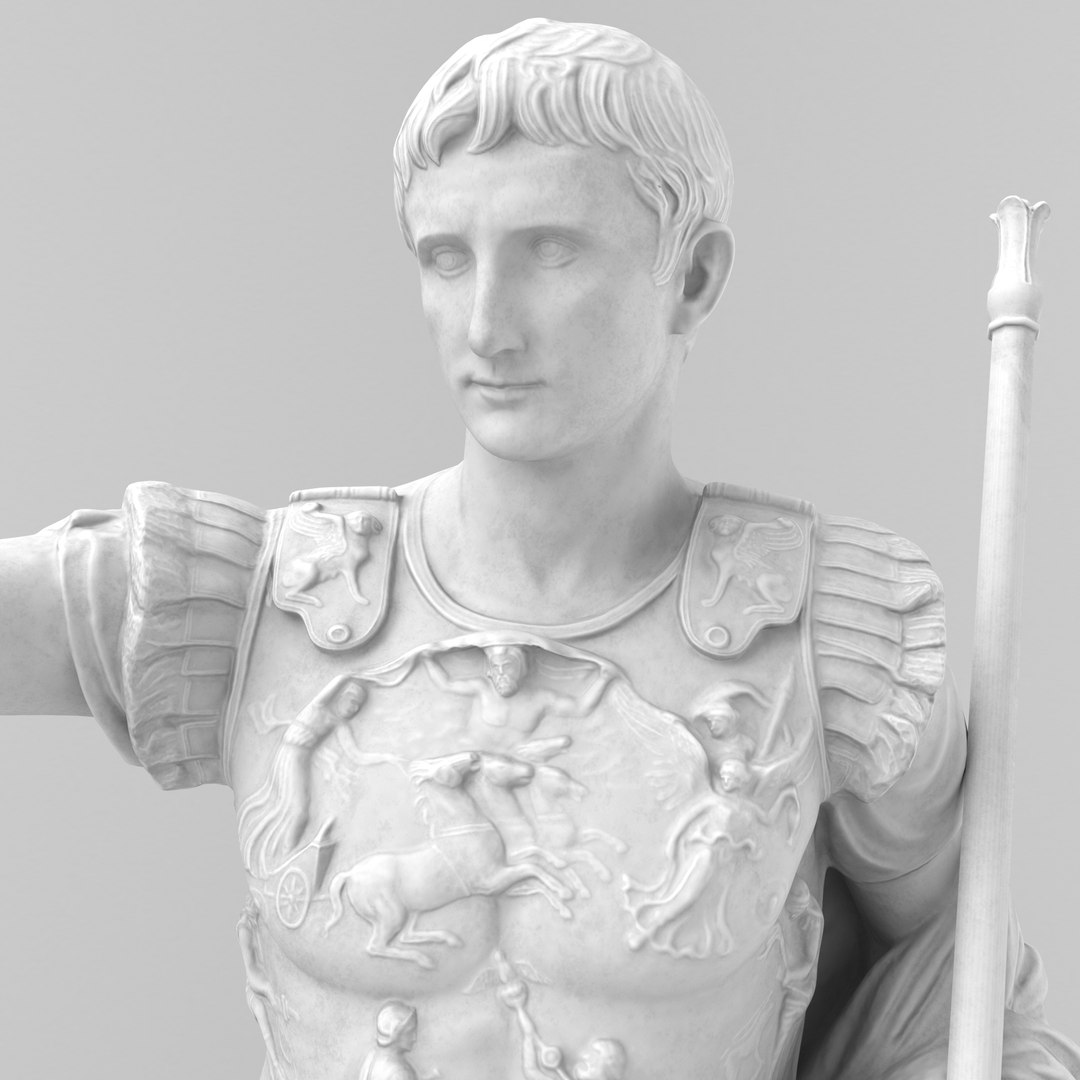 Plaster Caesar Augustus Model 3D - TurboSquid 1849068