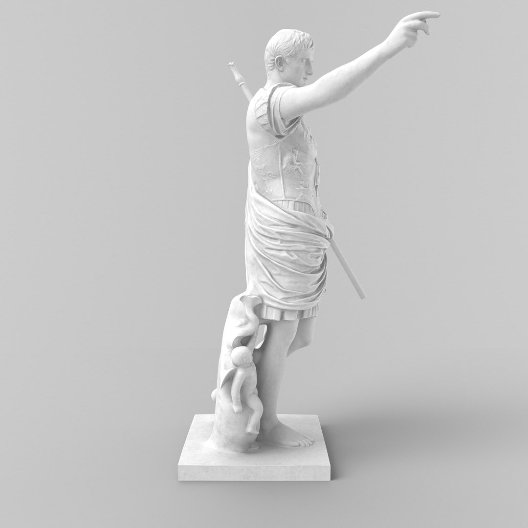 Plaster Caesar Augustus Model 3D - TurboSquid 1849068