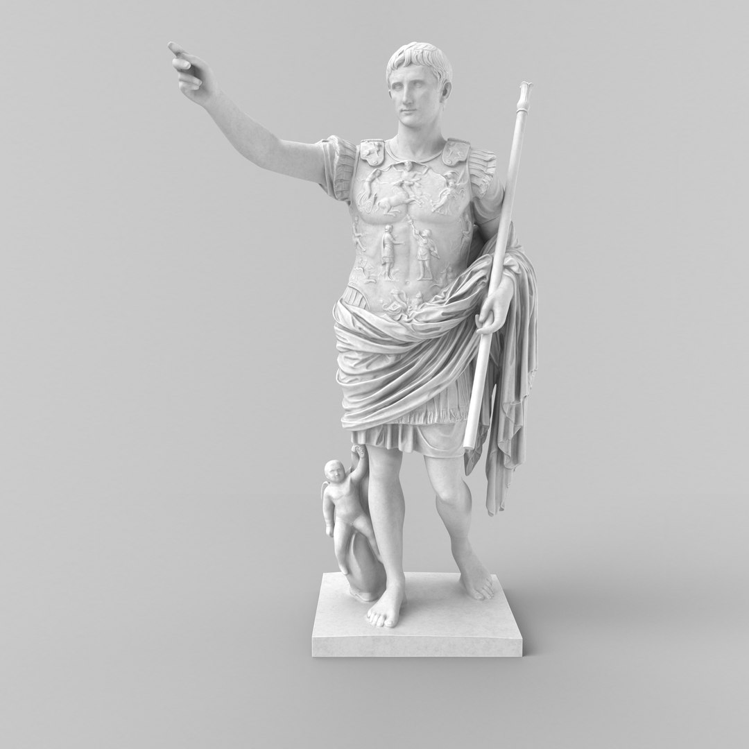 Plaster Caesar Augustus Model 3D - TurboSquid 1849068