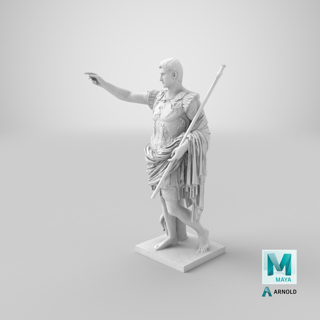Plaster Caesar Augustus Model 3D - TurboSquid 1849068