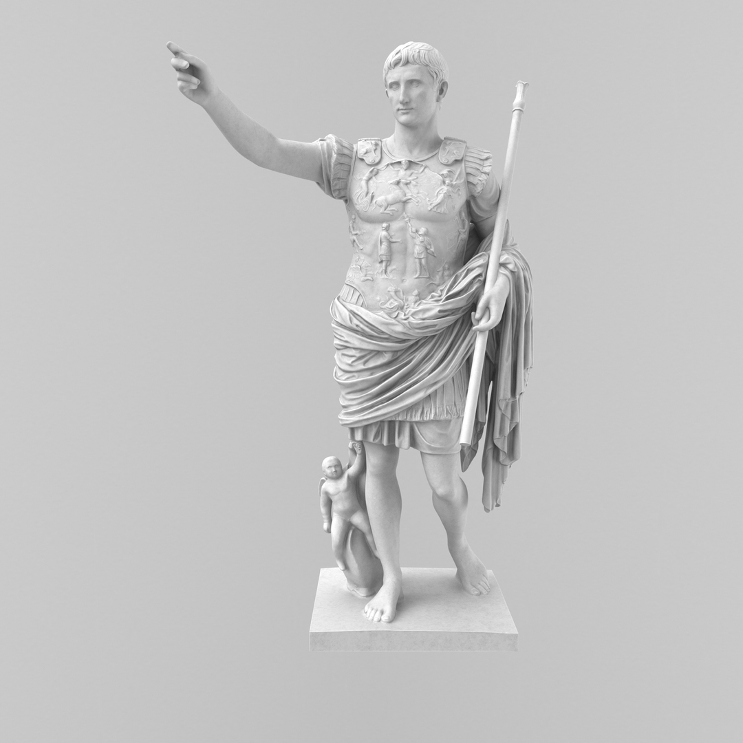 Plaster Caesar Augustus Model 3D - TurboSquid 1849068