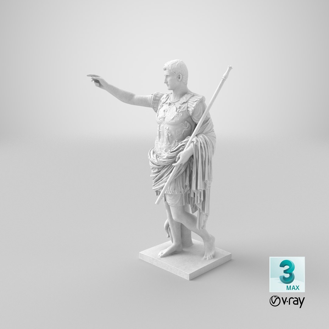 Plaster Caesar Augustus Model 3D - TurboSquid 1849068