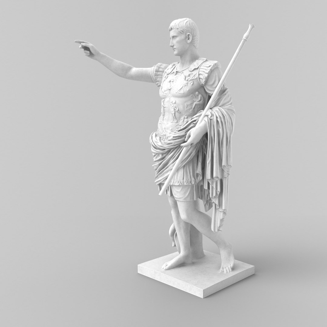 Plaster Caesar Augustus Model 3D - TurboSquid 1849068