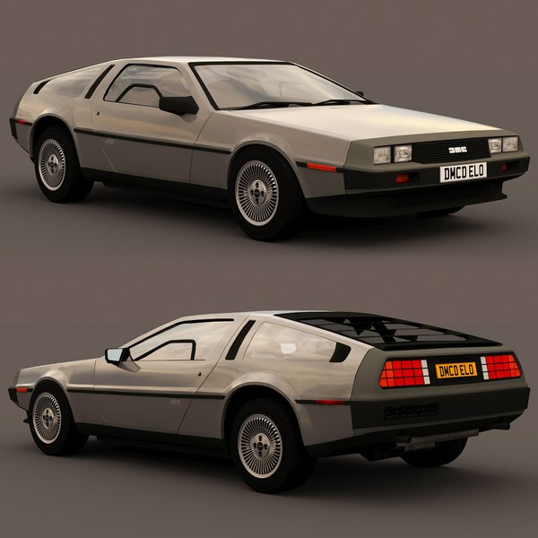 Delorean 3D Models for Download | TurboSquid