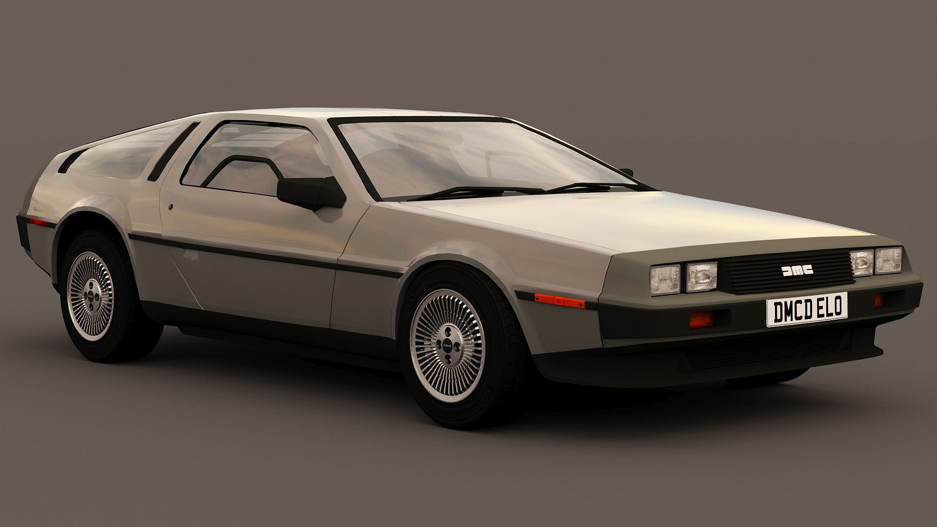 Dmc Delorean 3D Model - TurboSquid 1987739
