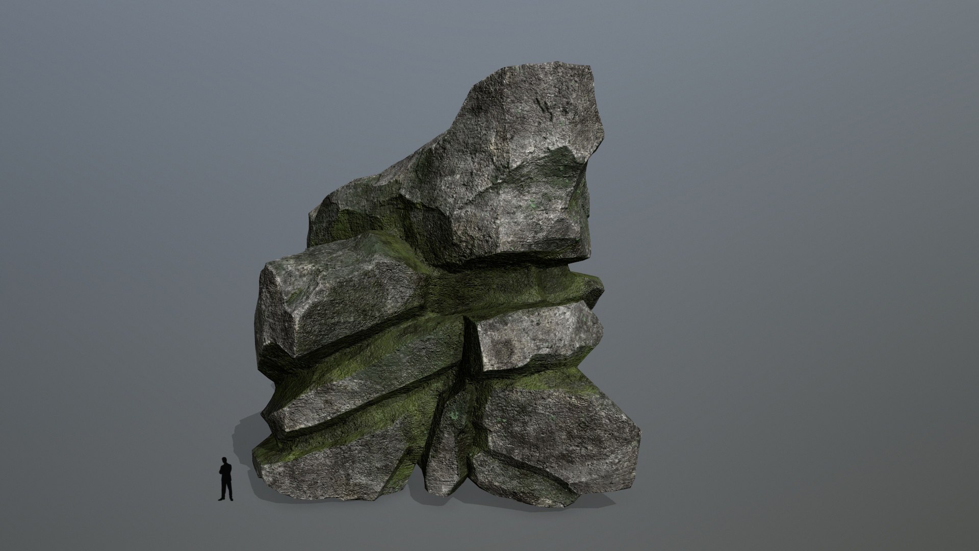 3D Cliff Rocks Model - TurboSquid 1920641