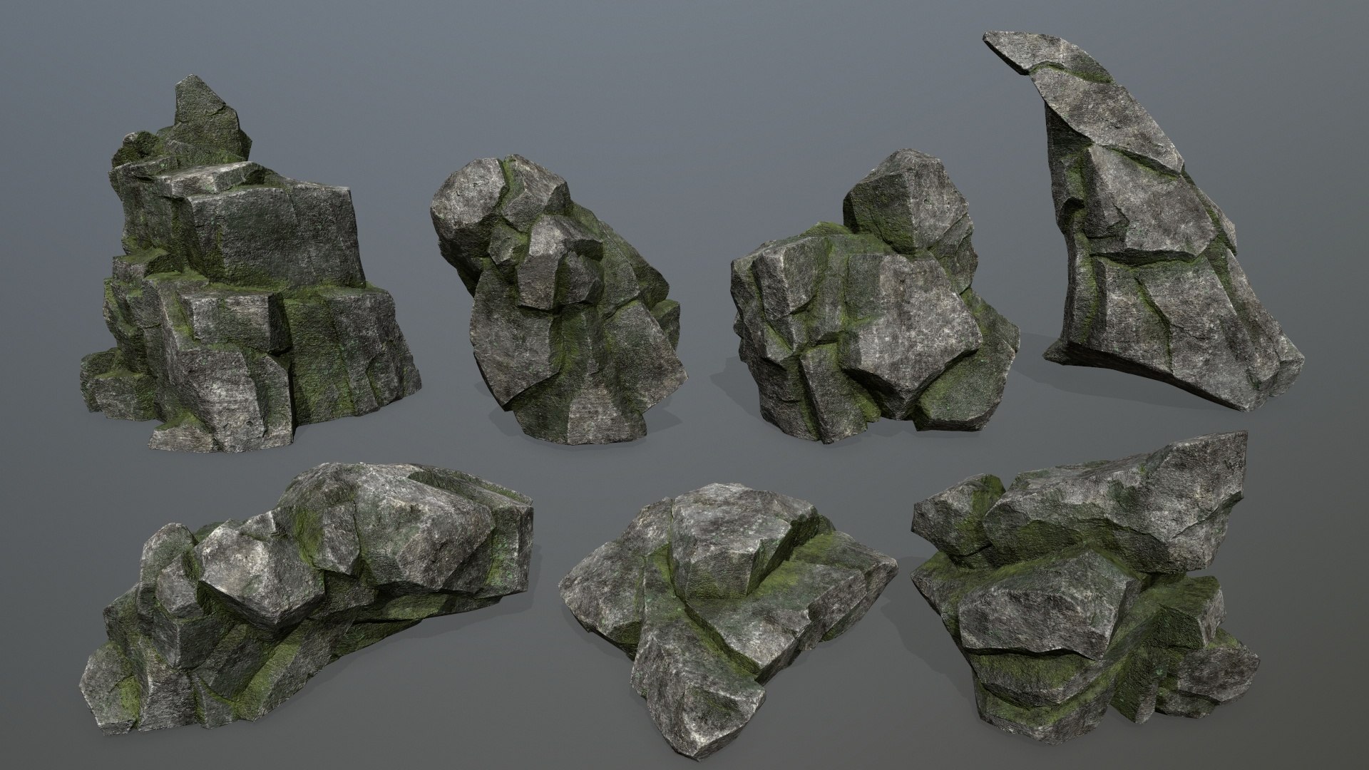 3D Cliff Rocks Model - TurboSquid 1920641