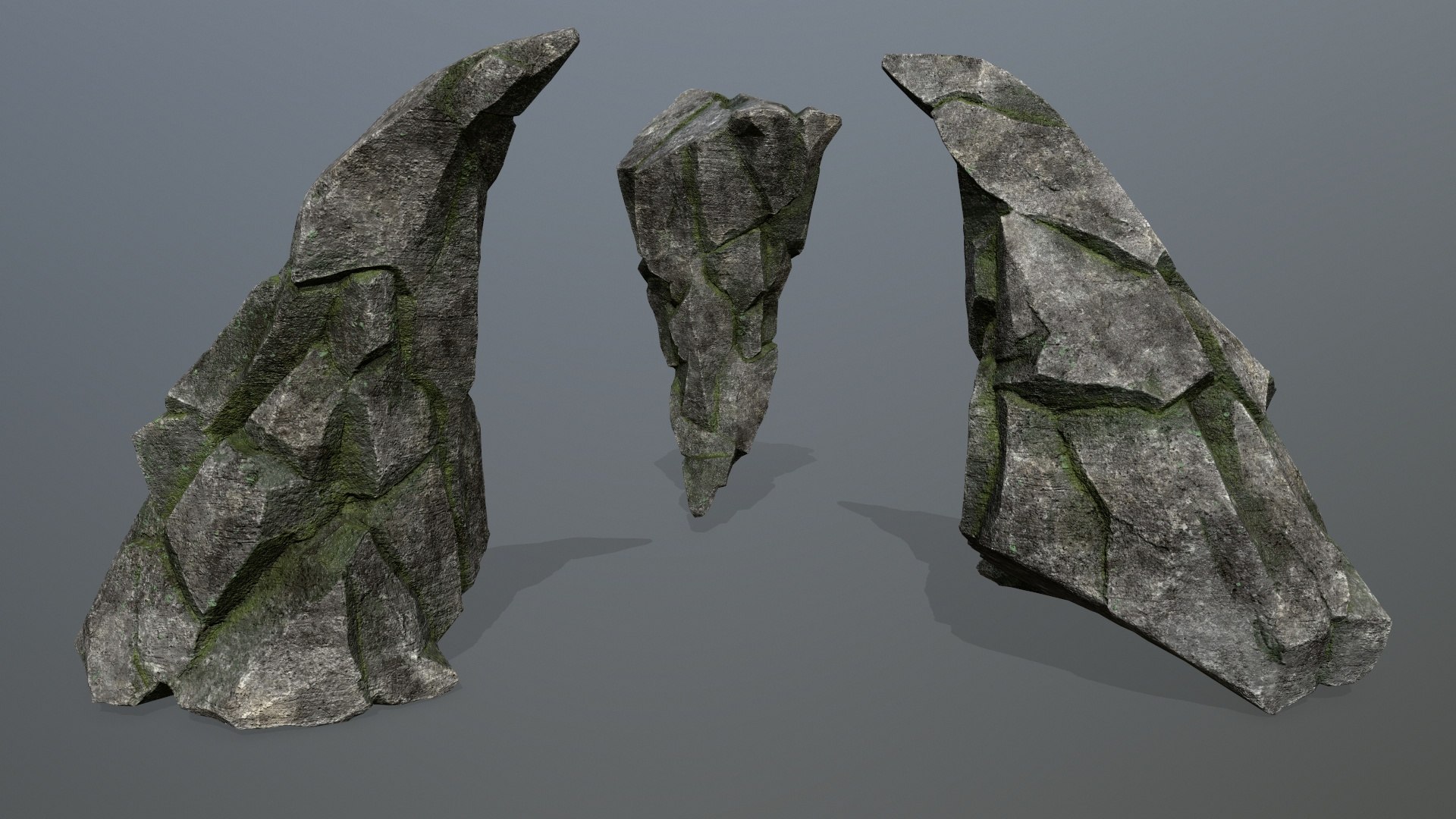 3D Cliff Rocks Model - TurboSquid 1920641