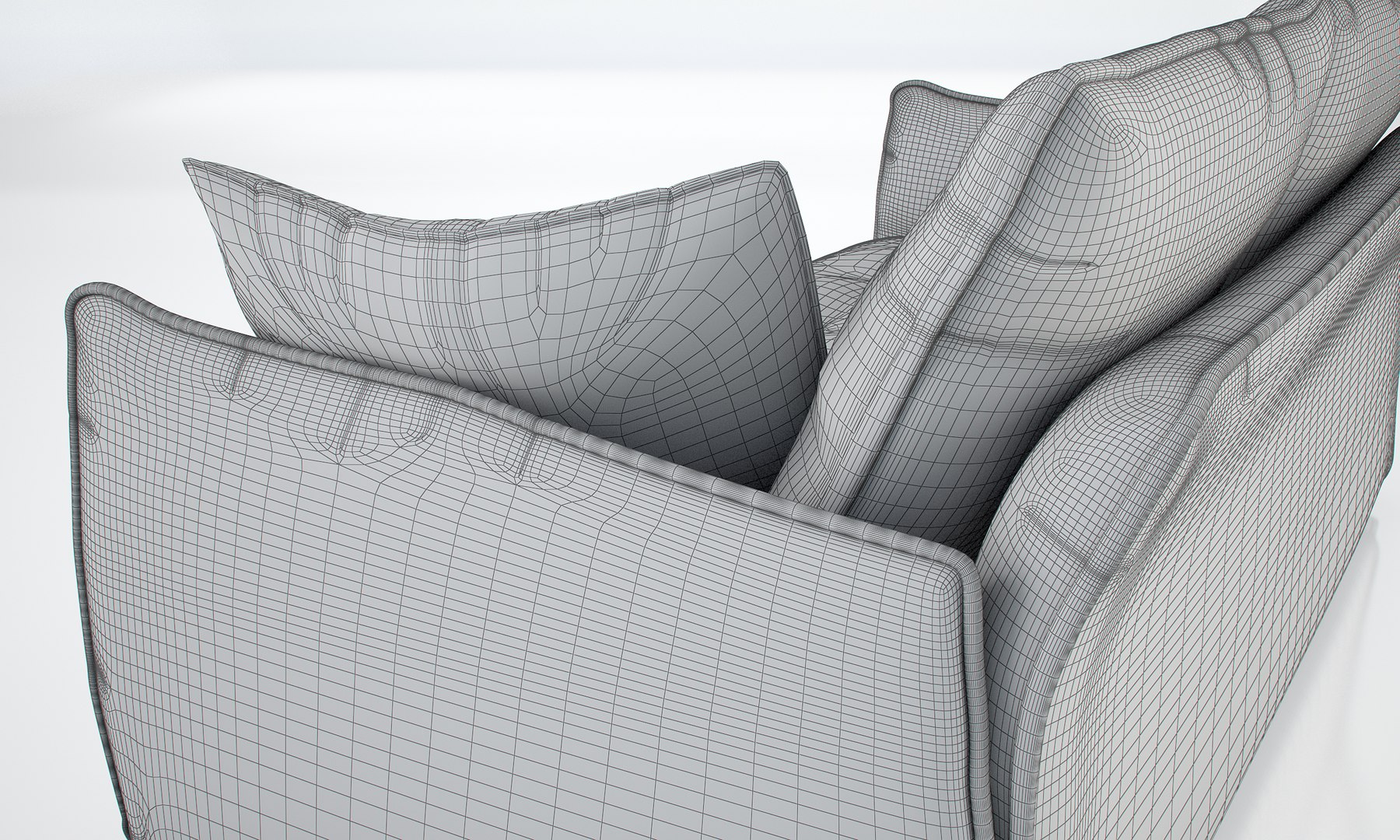 3d Model Bontempi Antares Sofa