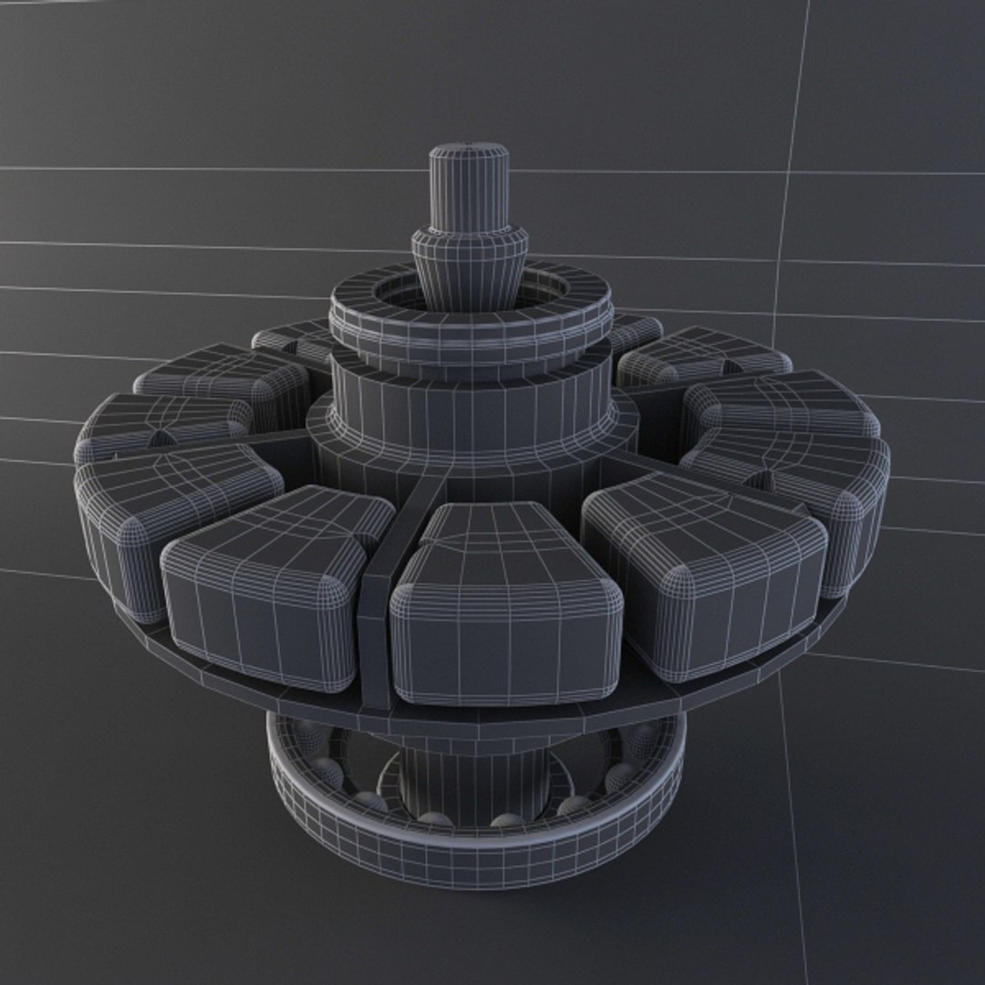 Ducati Motorcycle Clutch 3d Model