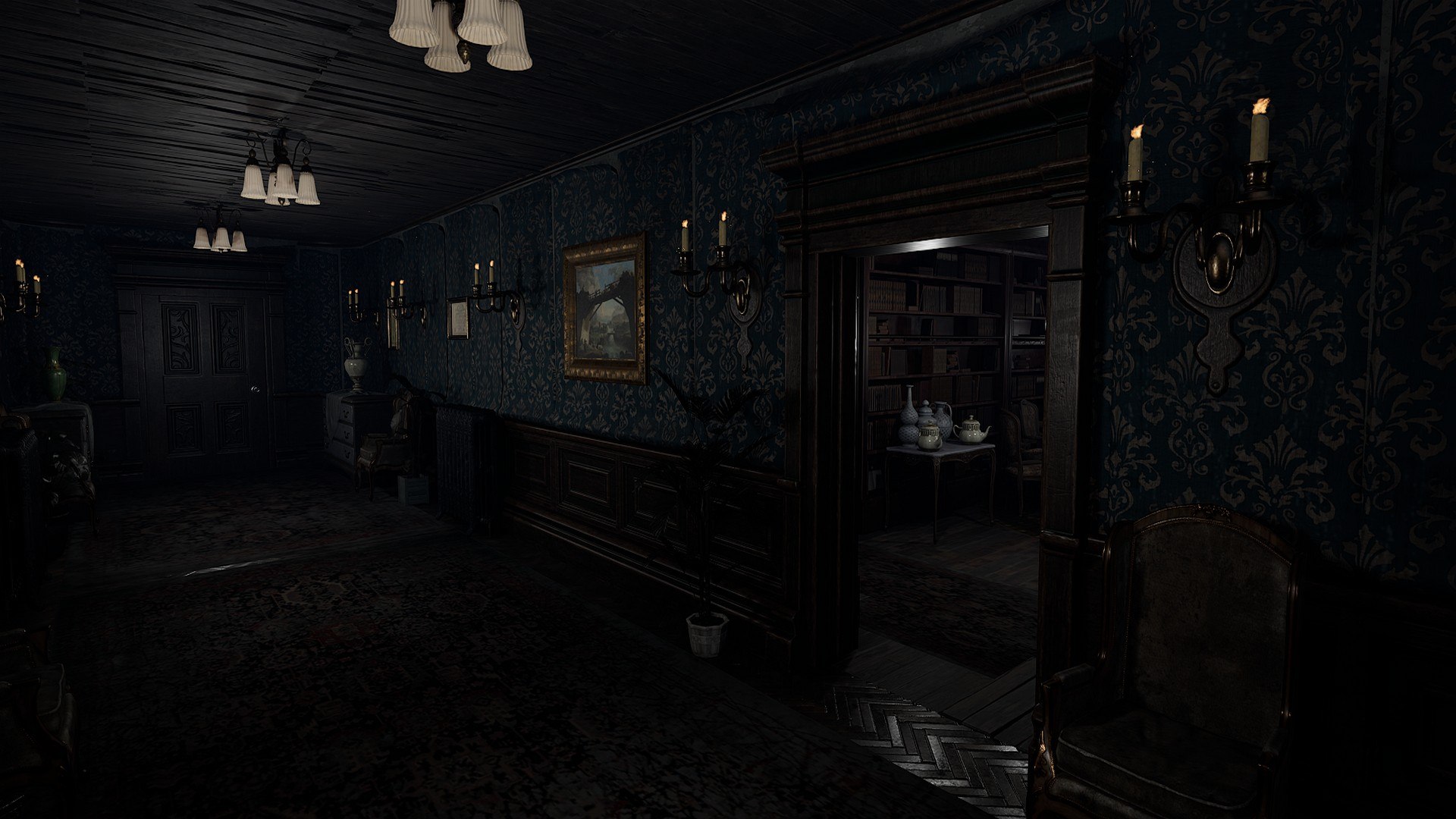 3D Model Winterbourne Mansion - Victorian Chambers And Hallways ...