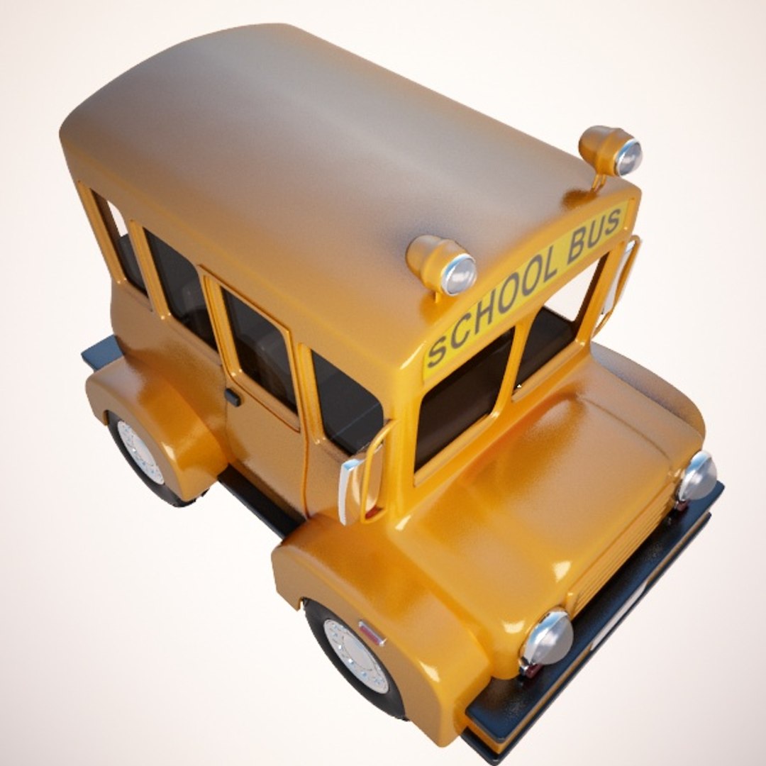 3d School Bus