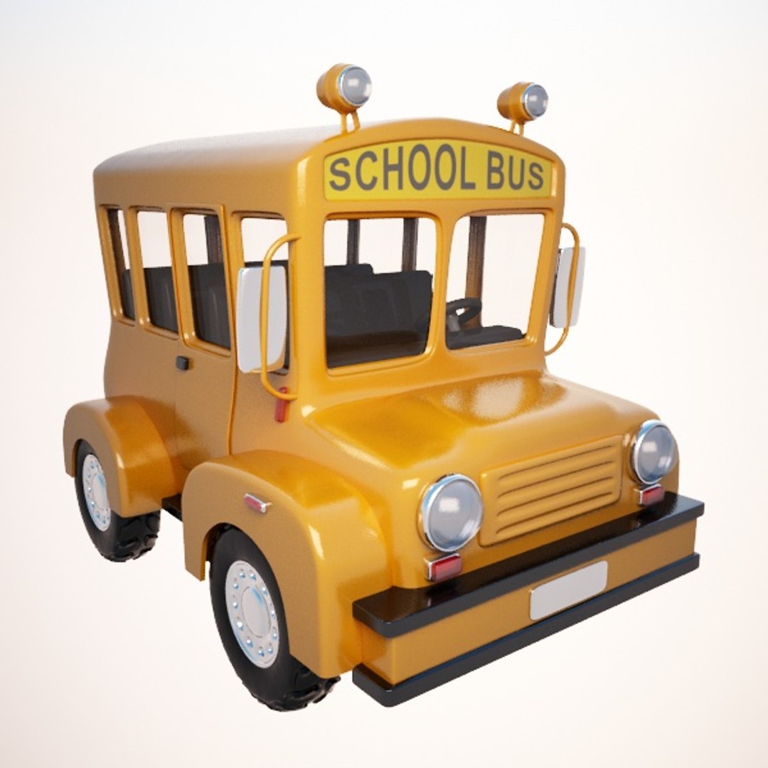 3d School Bus