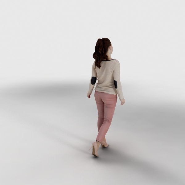 여름 캐쥬얼 우먼 07 3D 모델 - TurboSquid 1075252