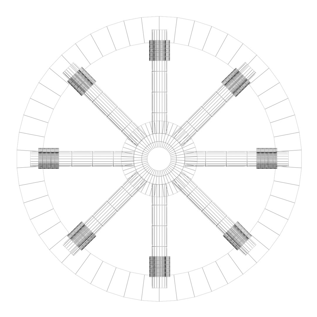3D Model Medieval Wheel - TurboSquid 1376568